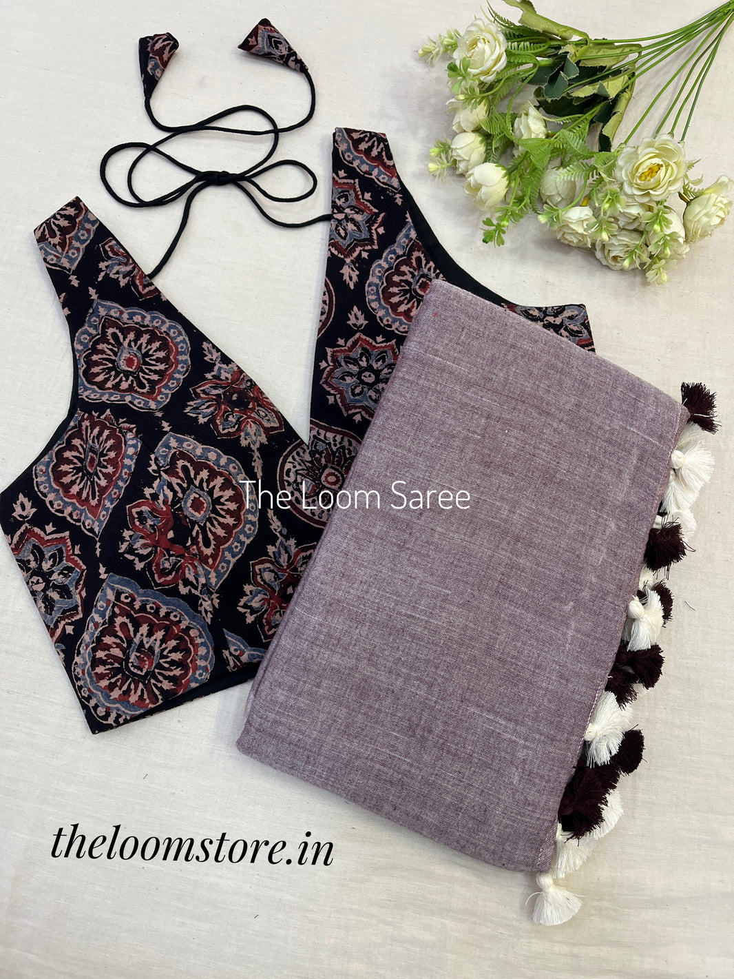 Saree Blouse Combo Set – The Loom Store