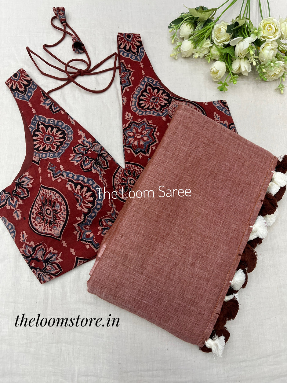 Saree Blouse Combo Set – The Loom Store